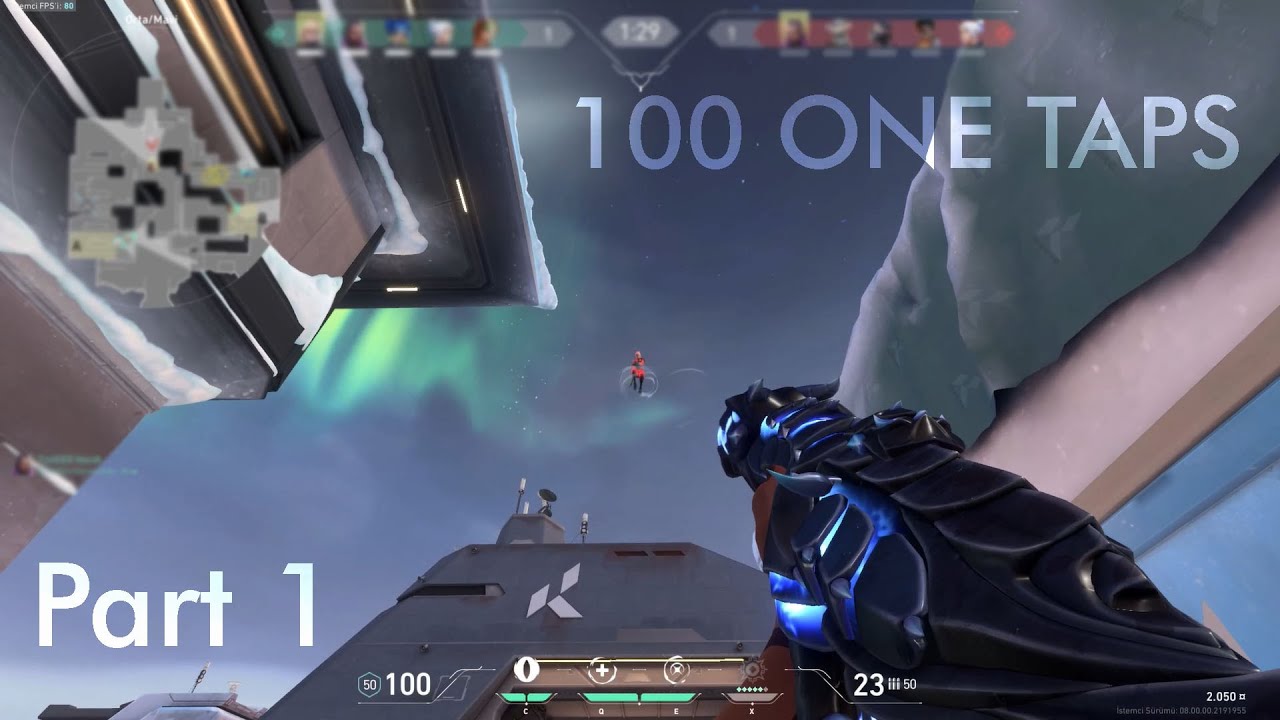100 One Taps İn One Video - Part 1 | Valorant - YouTube