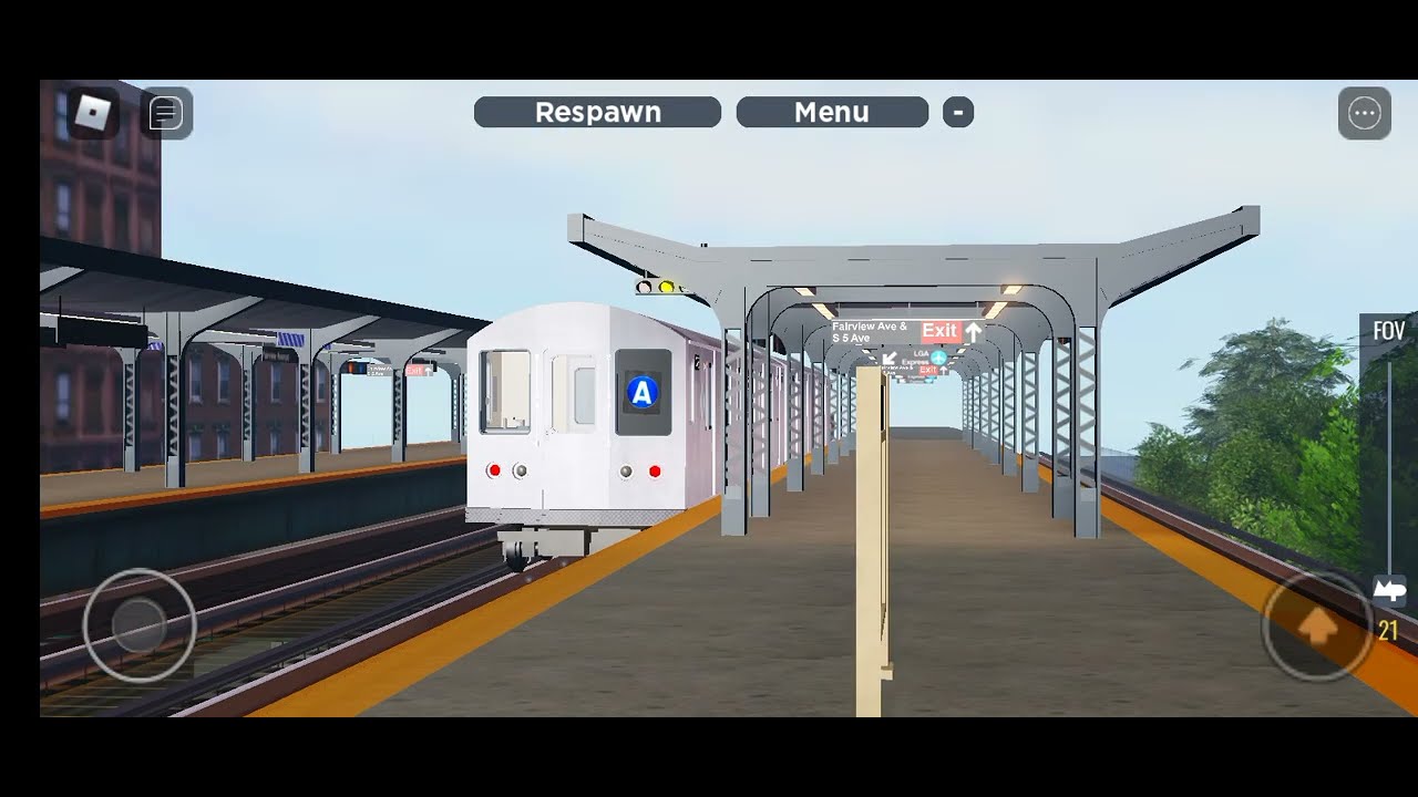 PTA Shorts #1: PLT4 A train arrives and Departs Fairview Ave - YouTube