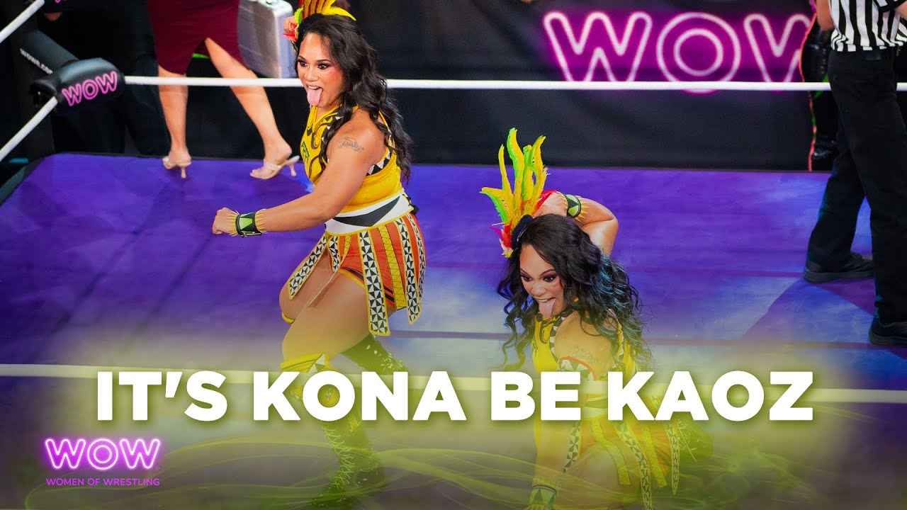 It's Kona be Kaoz | WOW - Women Of Wrestling - YouTube