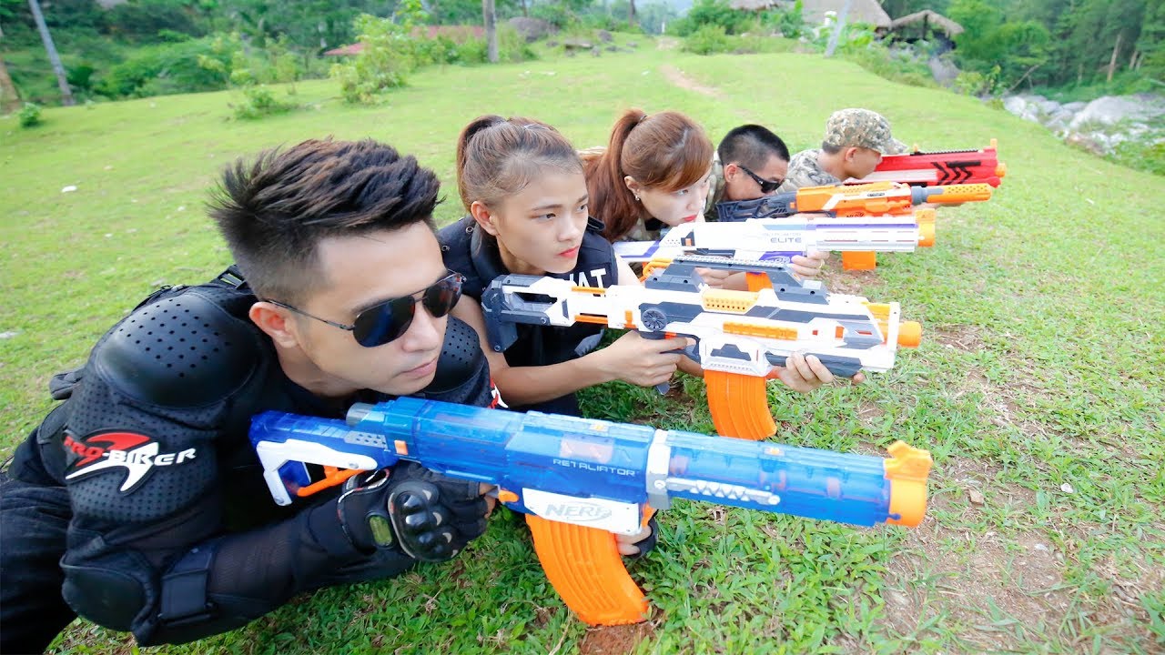Hero Nerf War : Squad Alpha Man Special Police Nerf guns Hero Man ...