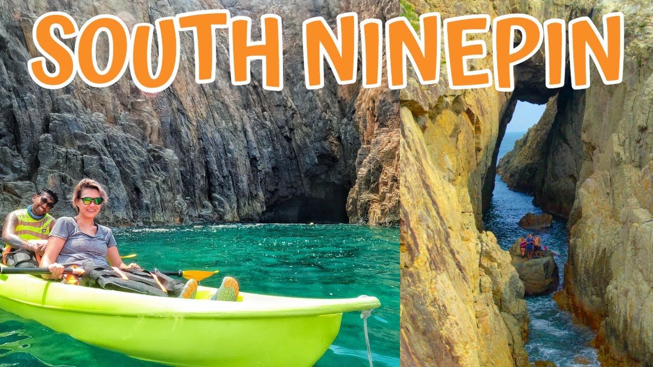 What makes South Ninepin Island's Sea Caves and Sea Arch so UNIQUE ...