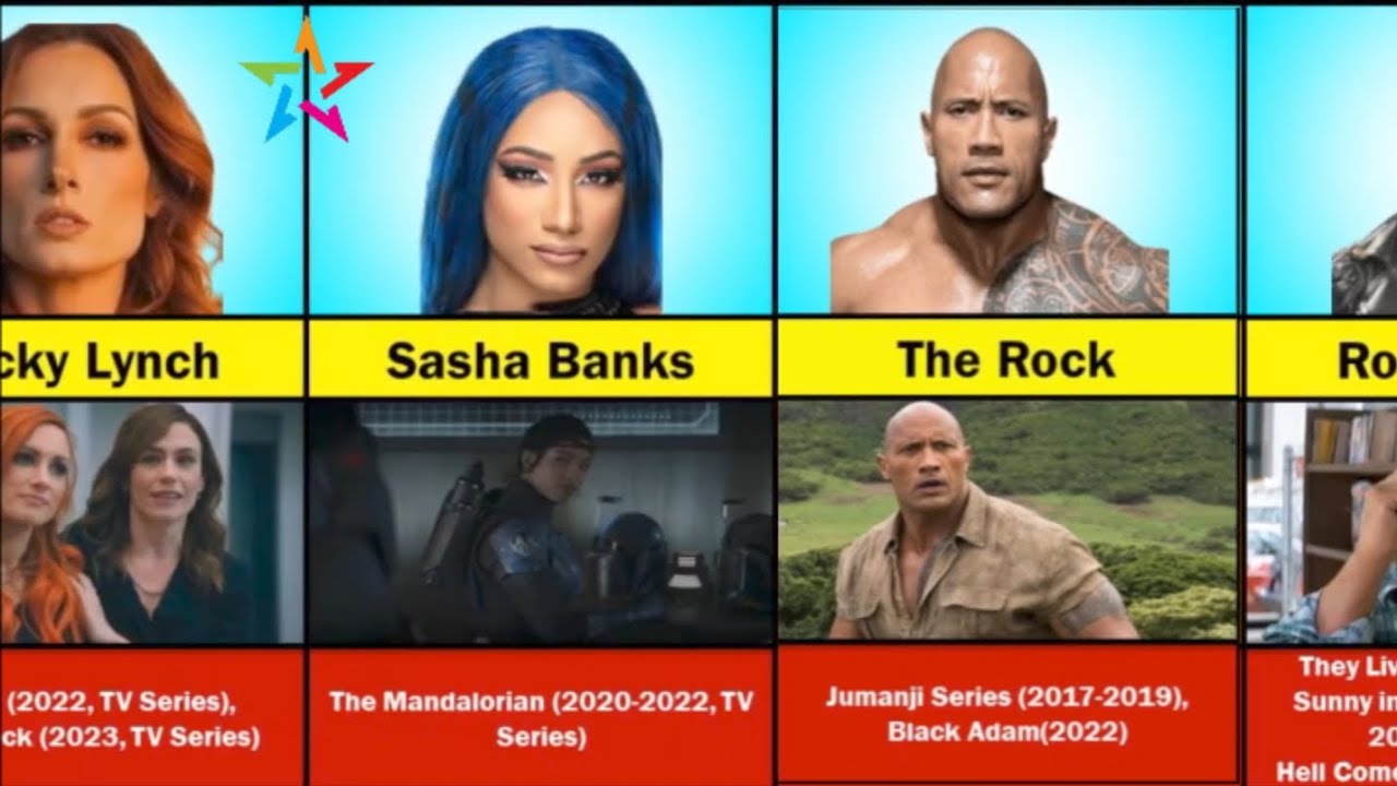 Wwe wrestlers turned actors | season 16 - YouTube