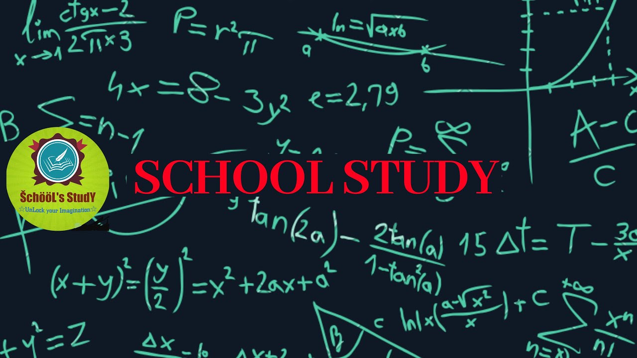Introduction Of my YouTube channel Study Math & Science📚📖 by School ...