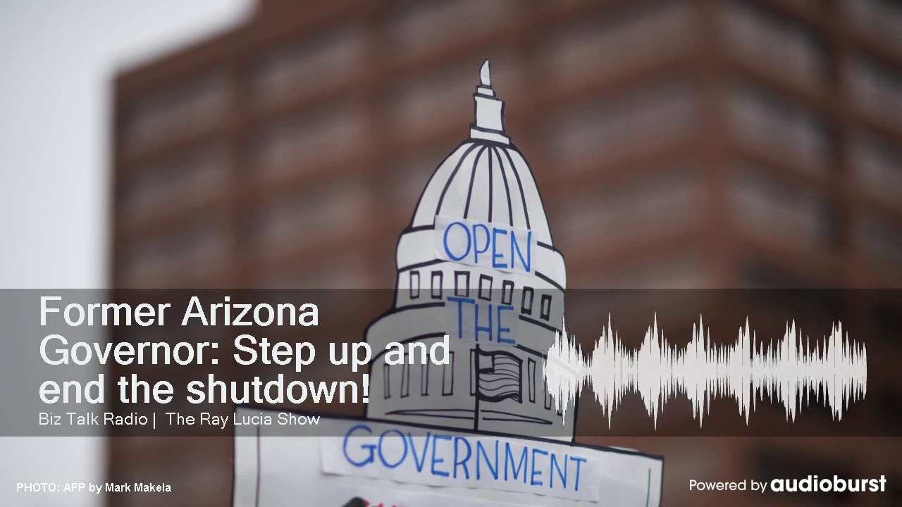 Former Arizona Governor: Step up and end the shutdown! - YouTube
