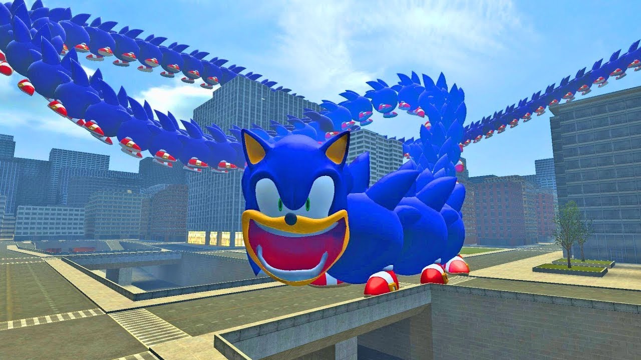 NEW ROBLOX HUNGRY SONIC WORM VS SHIN SONIC TAPES in Garry’s Mod - YouTube