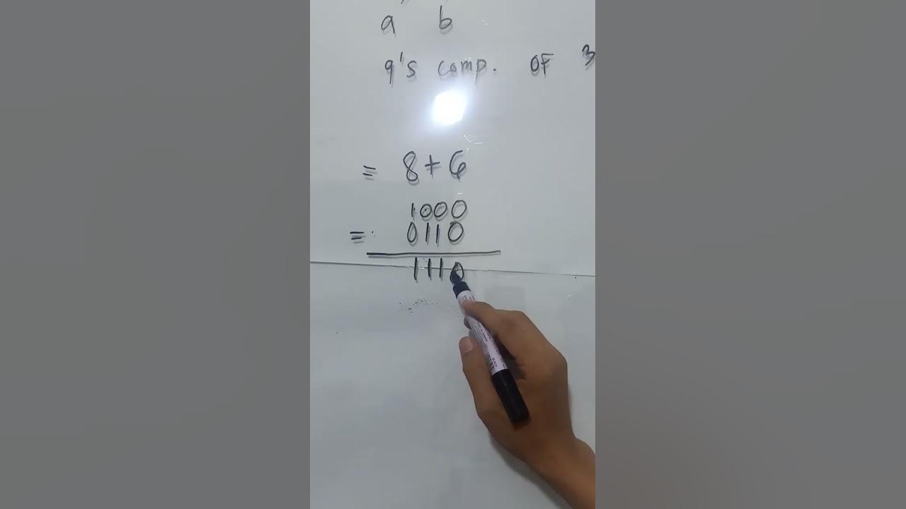 Arithmetic Floating Point - subtraction 1 - YouTube