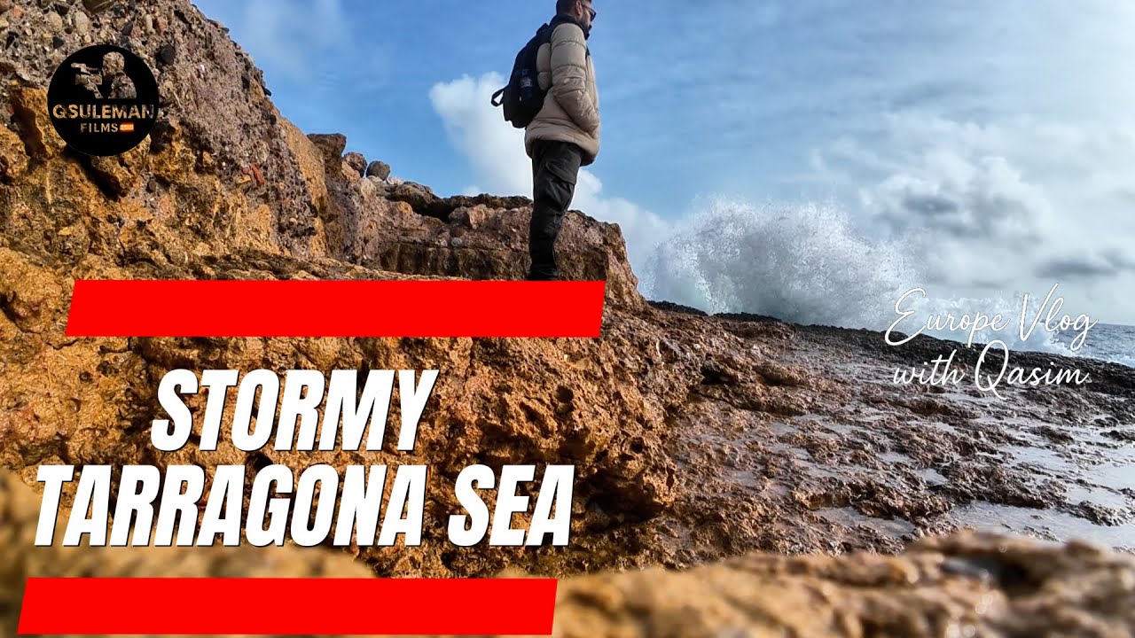 Angry Ocean of Tarragona | Heavy Waves & Stormy Sea - YouTube