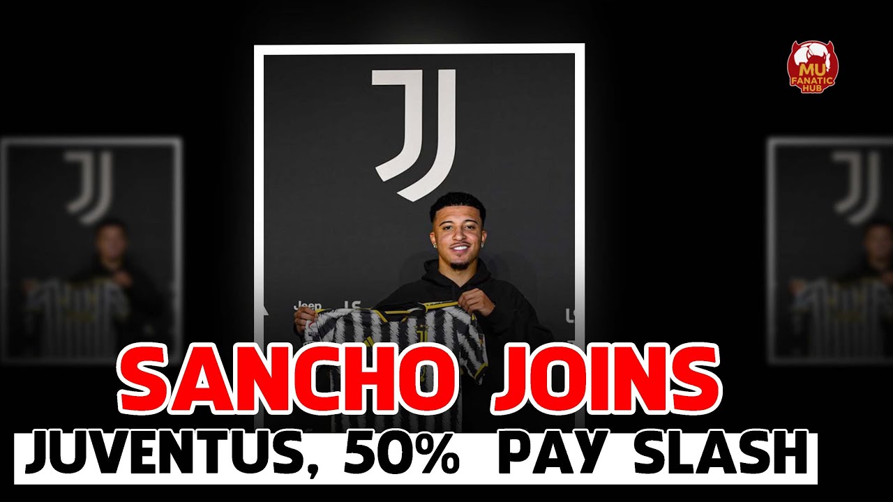 Jadon Sancho Agrees Juventus Move With Huge Pay Cut - YouTube