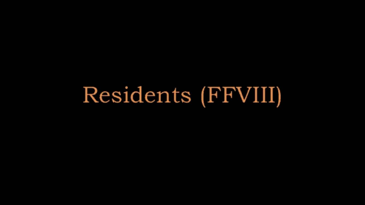 Residents (FFVIII) Cover - YouTube