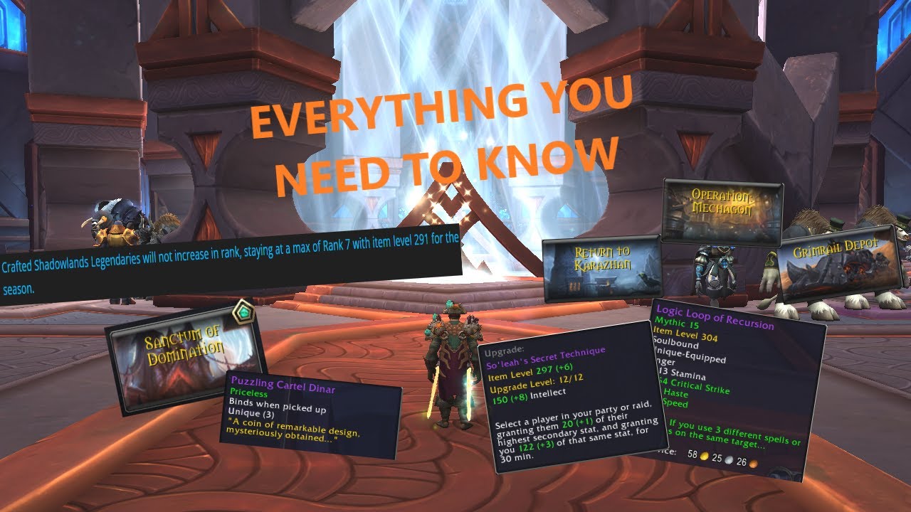 Everything You Need To Know About Shadowlands Season 4! - YouTube