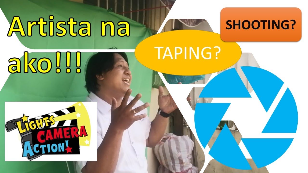 Artista na ba ako!? kilala mo ba ako? wow! | Taping? | Shooting ...