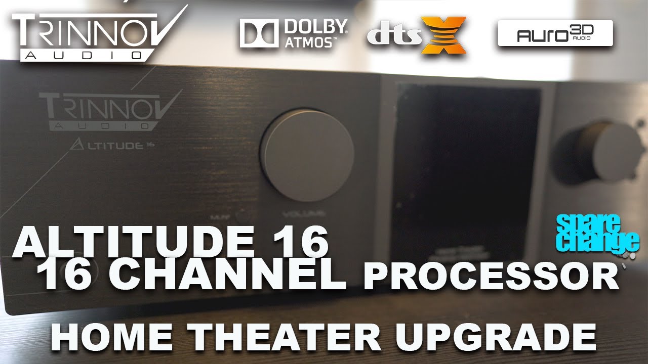 Home Theater Upgrade! Trinnov Altitude 16 Channel Processor | Dolby ...