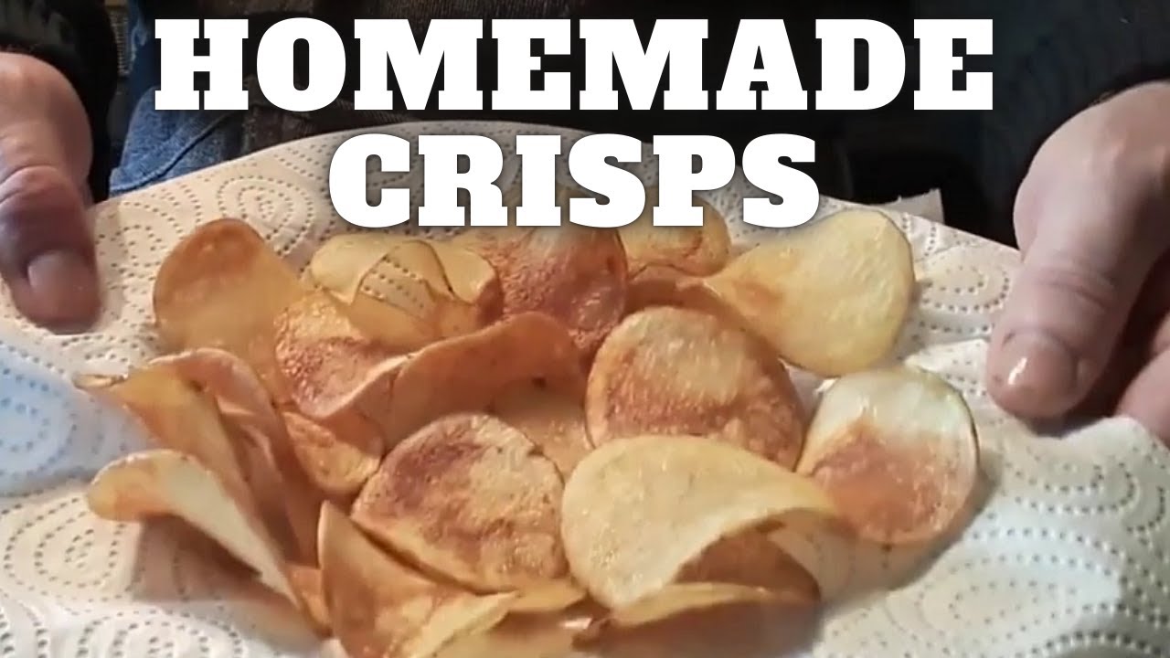 How To Make Homemade Crisps - YouTube