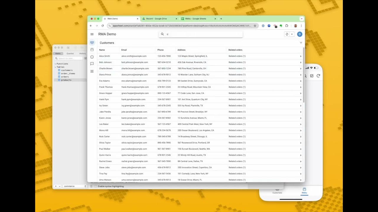 Connecting Your Data With AppSheet - YouTube