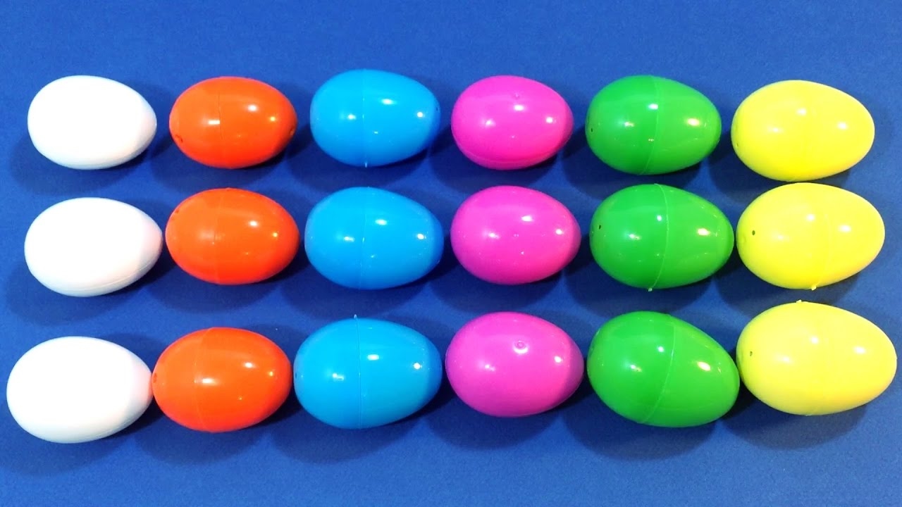 Learn Patterns with Surprise Eggs Opening Surprise Eggs with Toys ...