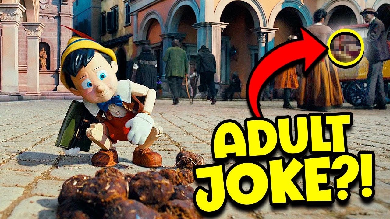 18 Scenes In Pinocchio That Were Made For Adults - YouTube
