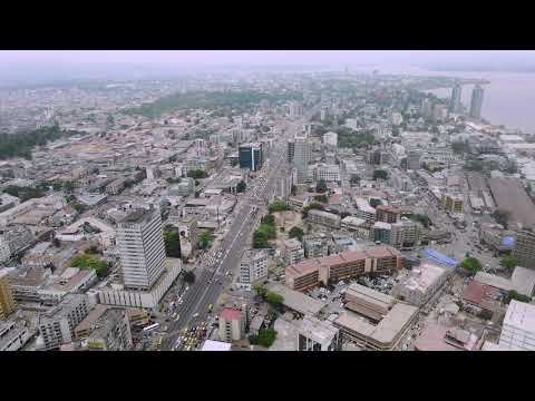 CONGO DRONE VOUS FAIT VISITER LA COMMUNE DE LA GOMBE A KINSHASA 1 - YouTube
