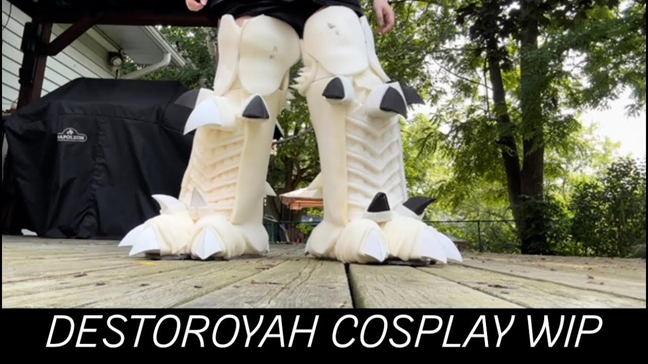 Destoroyah Cosplay WIP - YouTube