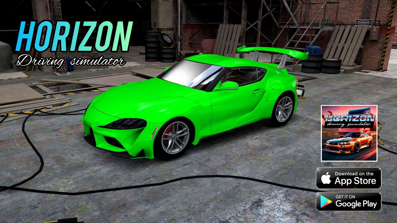 Horizon Driving Simulator - Android Gameplay || Supra Mk4 Bullet Speed ...