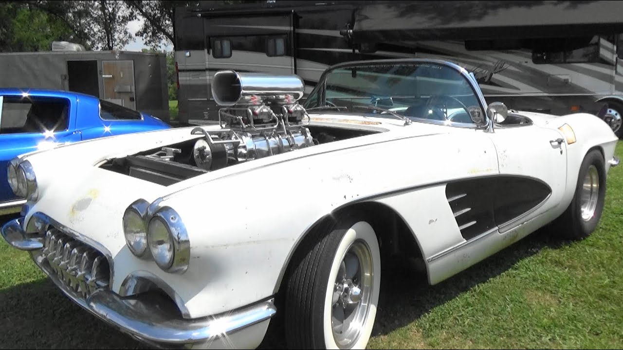 Pro Street (almost) 58 Chevy Corvette Chattanooga 2021 - YouTube