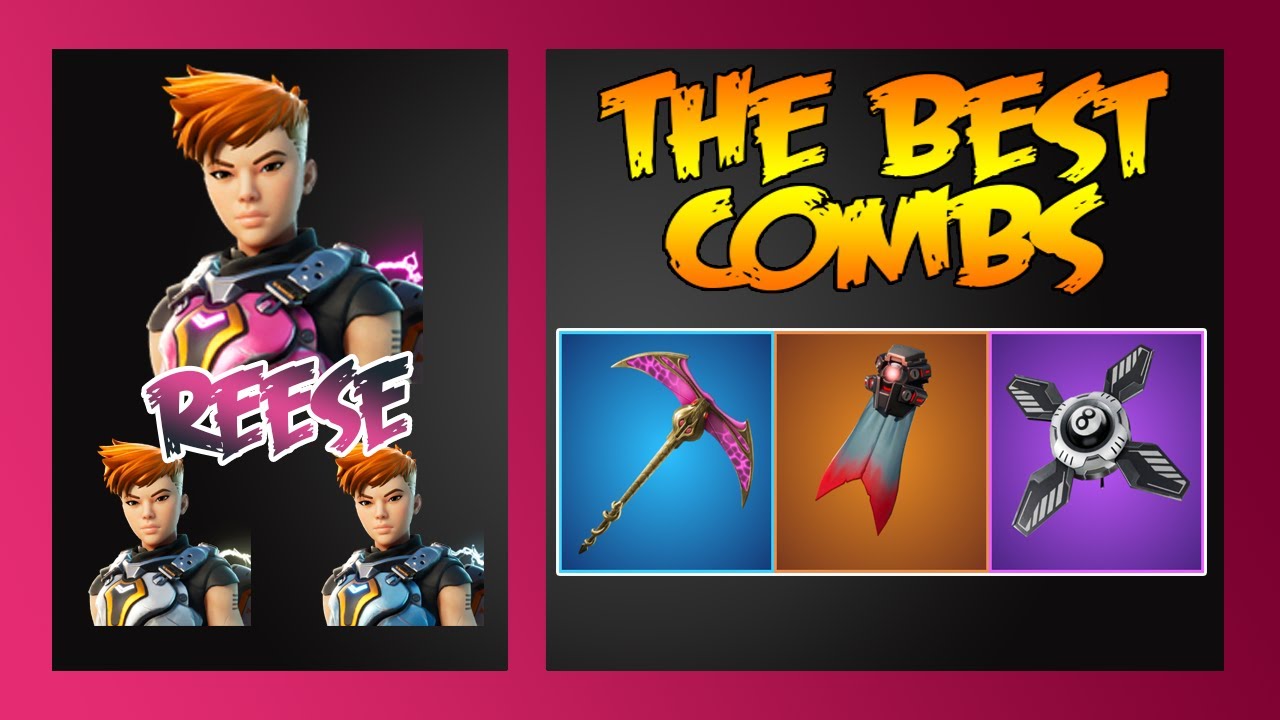 Los Mejores Combos de la Skin de Reese | Fortnite - YouTube