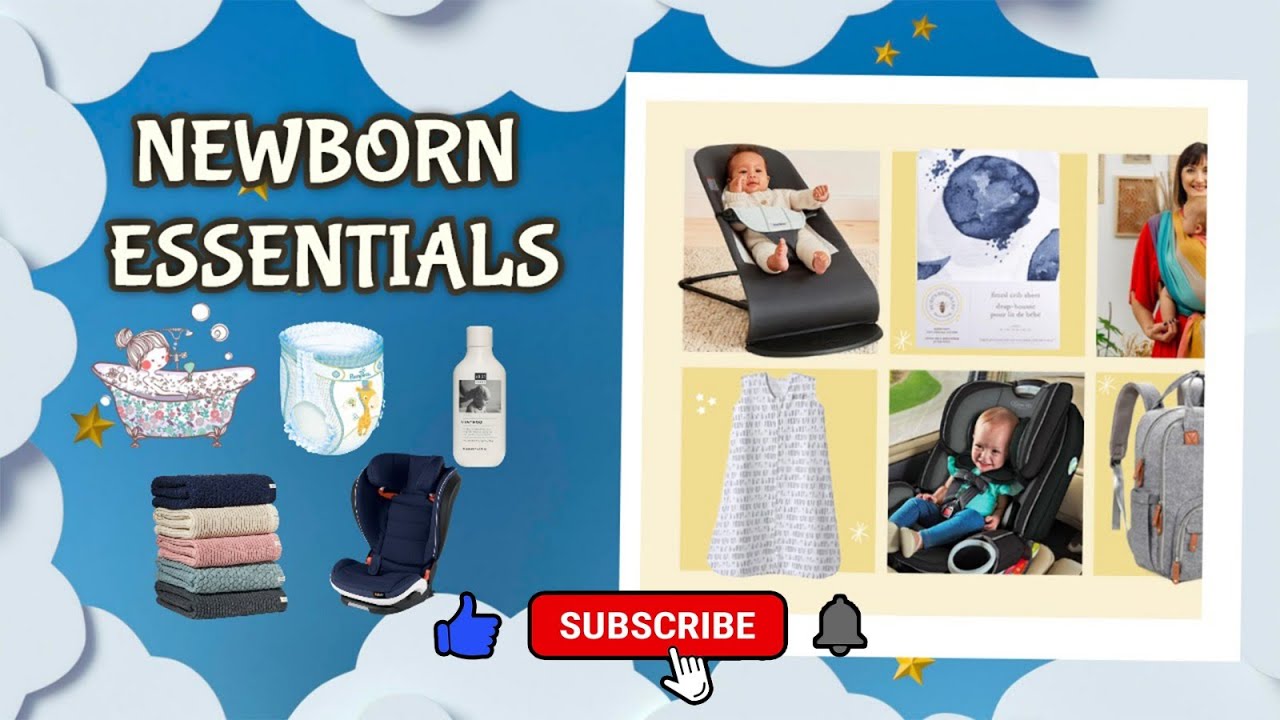 Newborn Essentials 101: Must-Haves for Your Bundle of Joy! 👶🍼 - YouTube