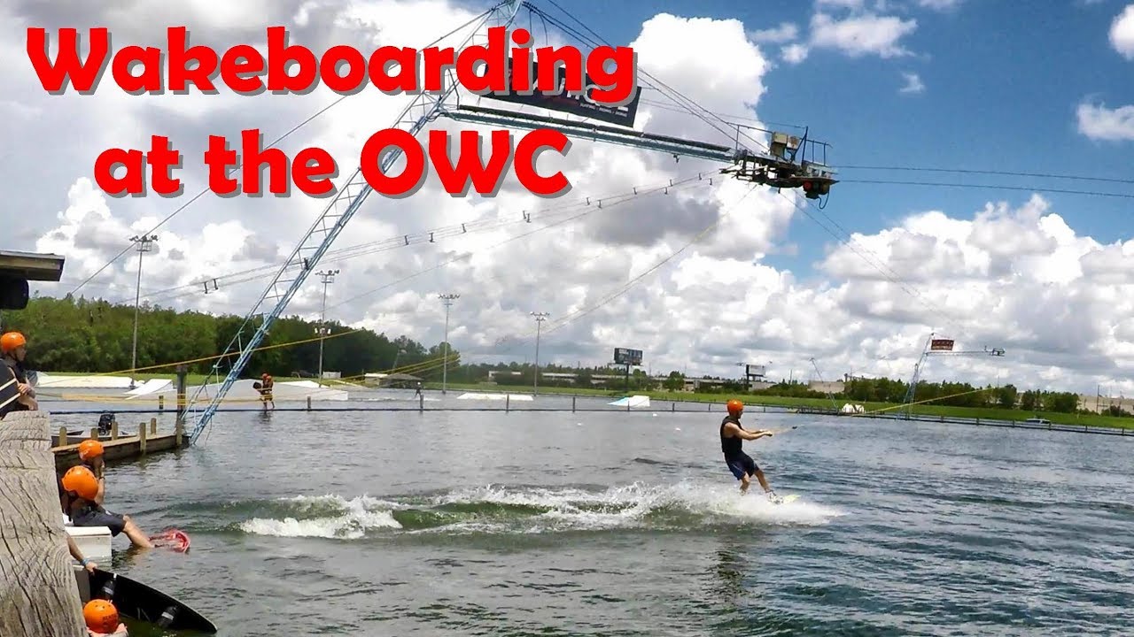 WAKEBOARDING at the Orlando Watersports Complex (Summer 2017) - YouTube