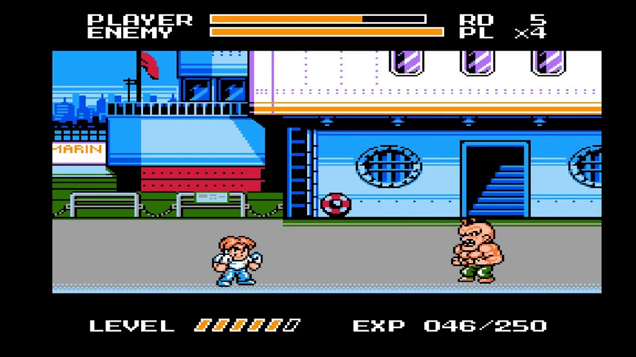 Mighty final fight (NES) - All Bosses - YouTube