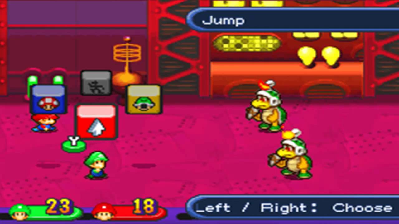 Mario & Luigi Partners in Time: Boss Fight 3 (L33t Ham3r Broz) - YouTube