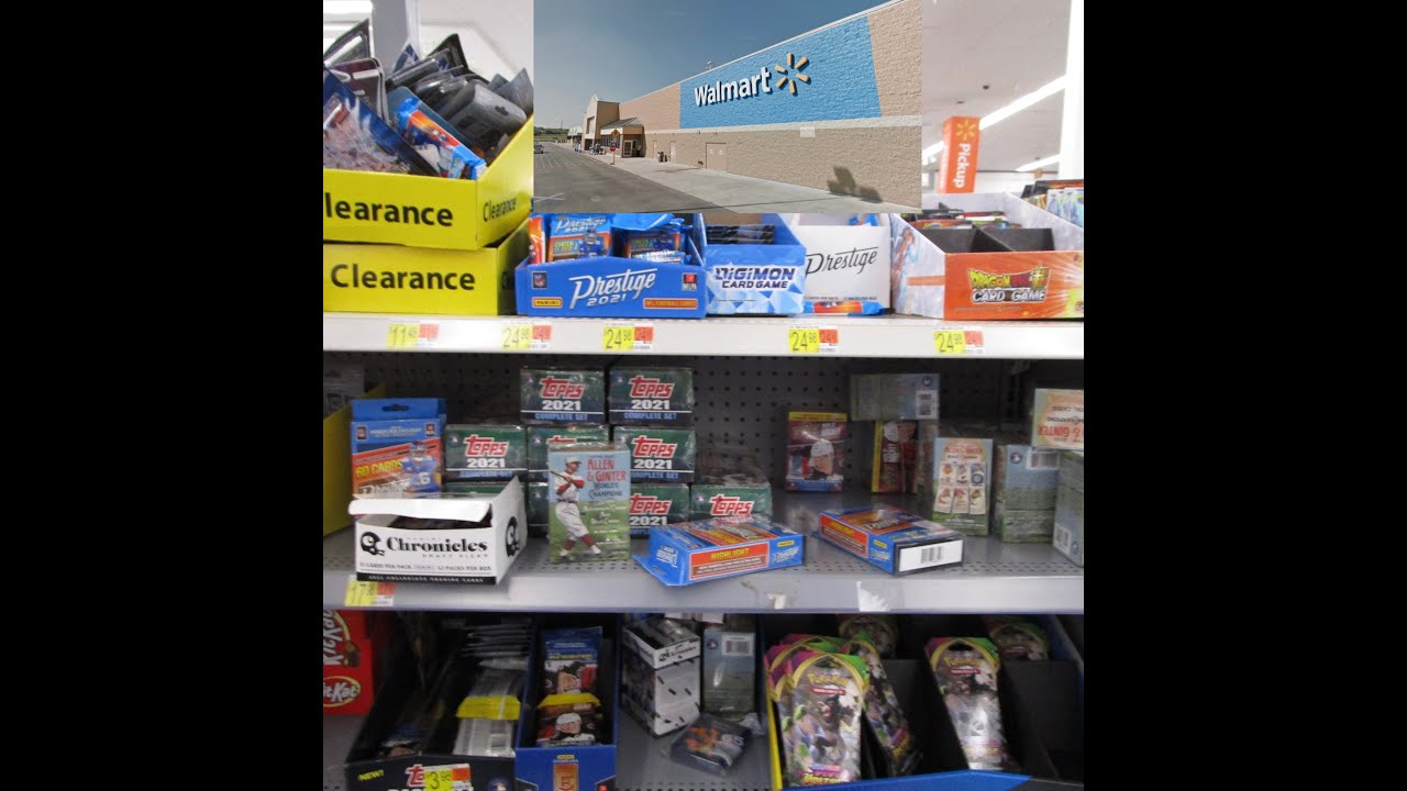 Sports Card Hunting At Walmart Success Loaded Card Section Best Of 2021 ...