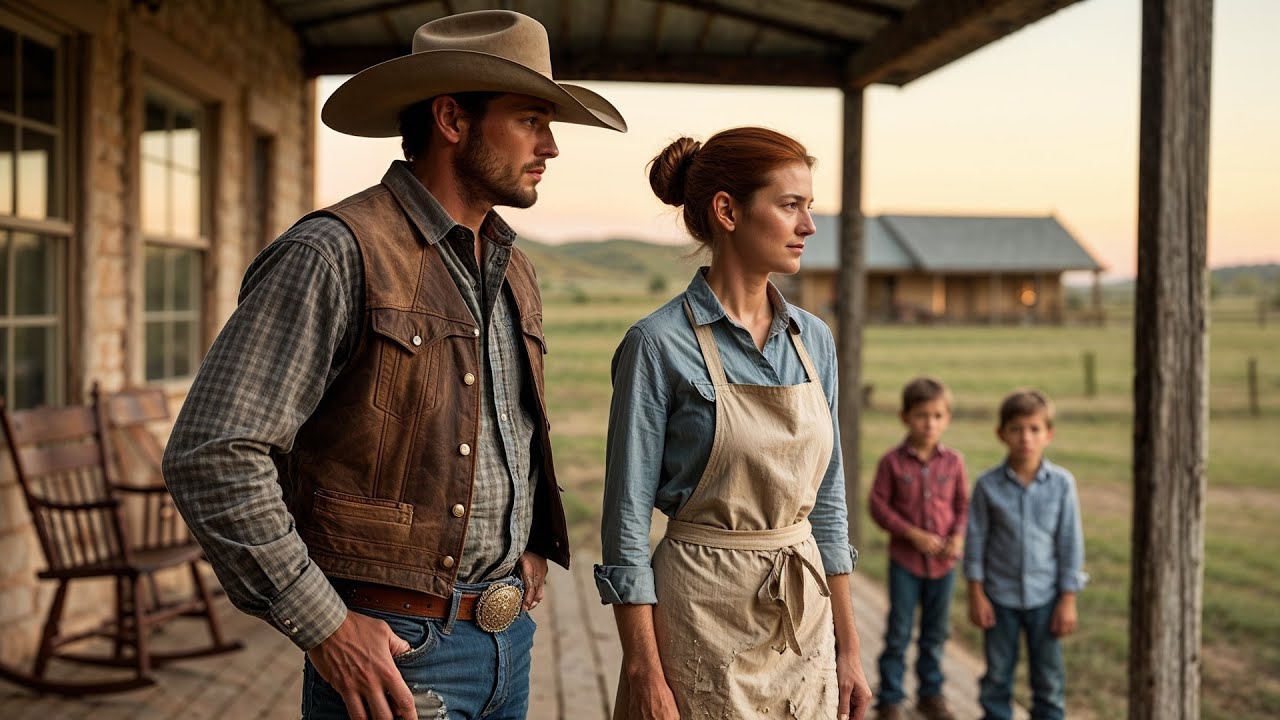 Cowboy Found Hope When A Lonely Widow Stayed To Teach His Kids To Pray ...