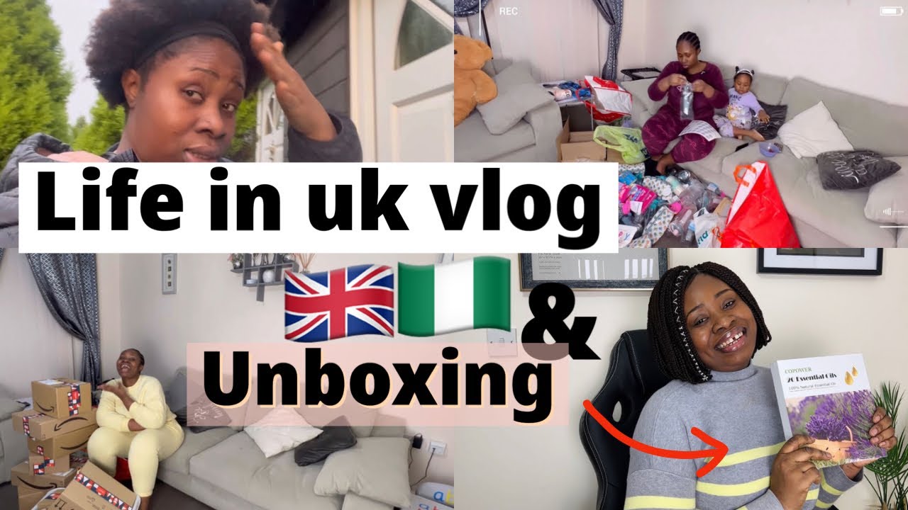 UK VLOG : LIFE IN THE UK AS A NIGERIAN LIVING IN ENGLAND +BIRTHDAY PREP ...