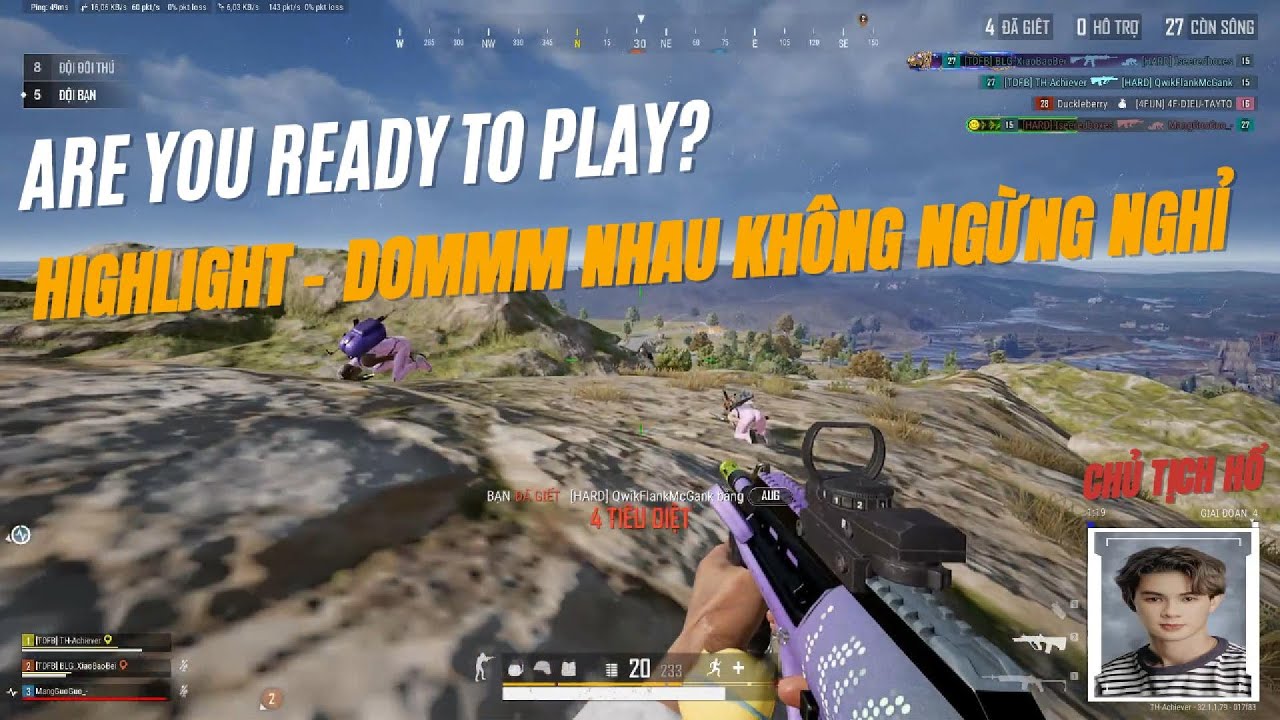 Highlight ( PUBG ) Dommm Hết Từ Ao Làng Tới Chuyên Nghiệp!!! Từ Team ...