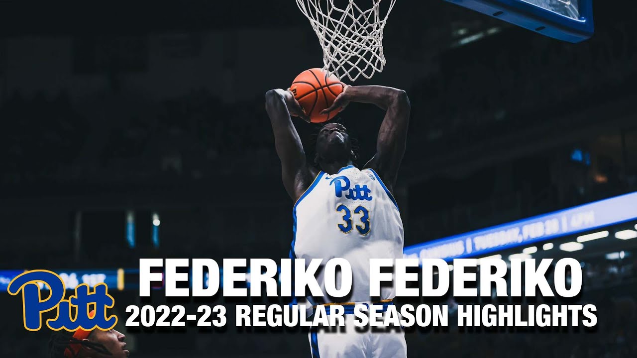 Federiko Federiko 2022-23 Regular Season Highlights | Pitt Center - YouTube