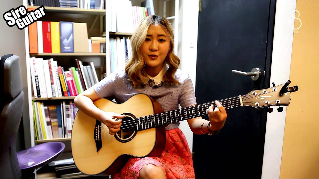 Megan Lee "EXO-Growl" -Play with SIRE Guitar - YouTube