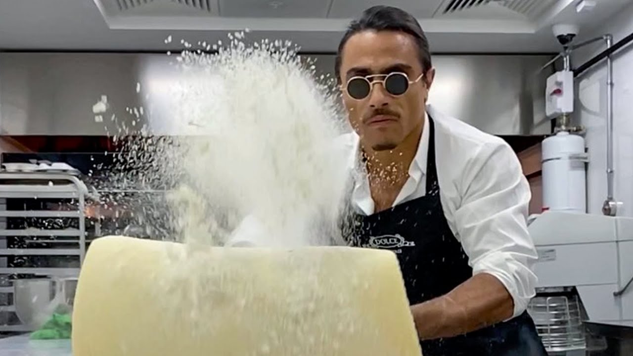 Salt Bae Amazing Cooking and Cutting Skills! - YouTube