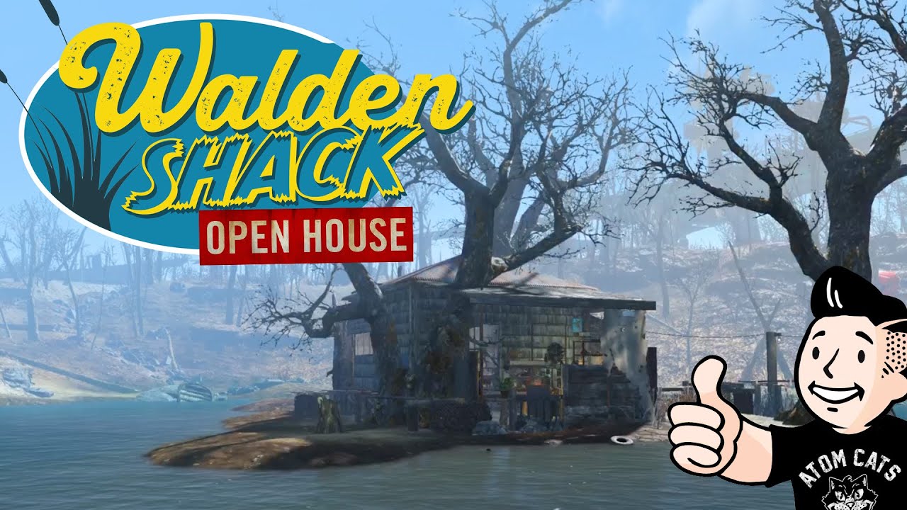 FO4 OPEN HOUSE Walden Shack - YouTube