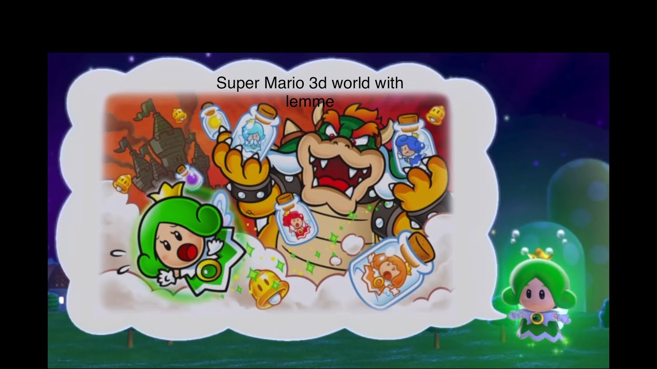 Super Mario 3d world with lemme - YouTube