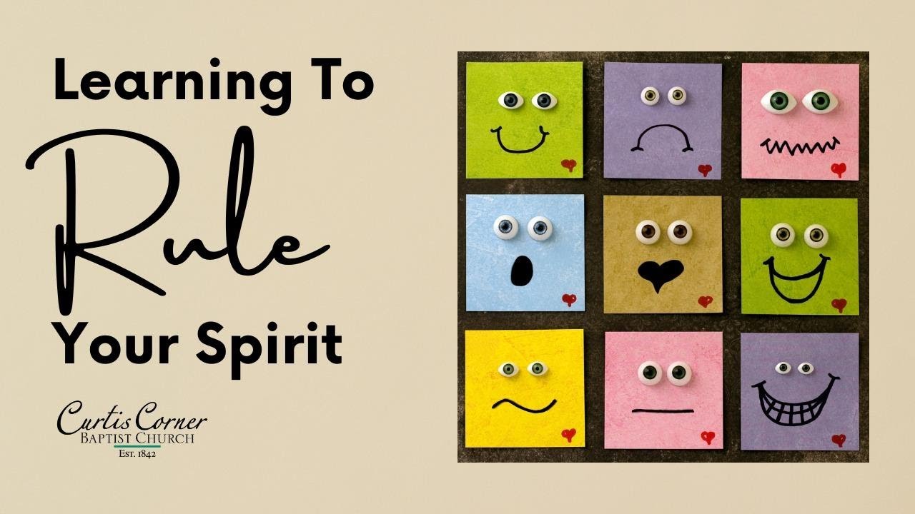 Learning To Rule Your Spirit - Bible Sermon - YouTube