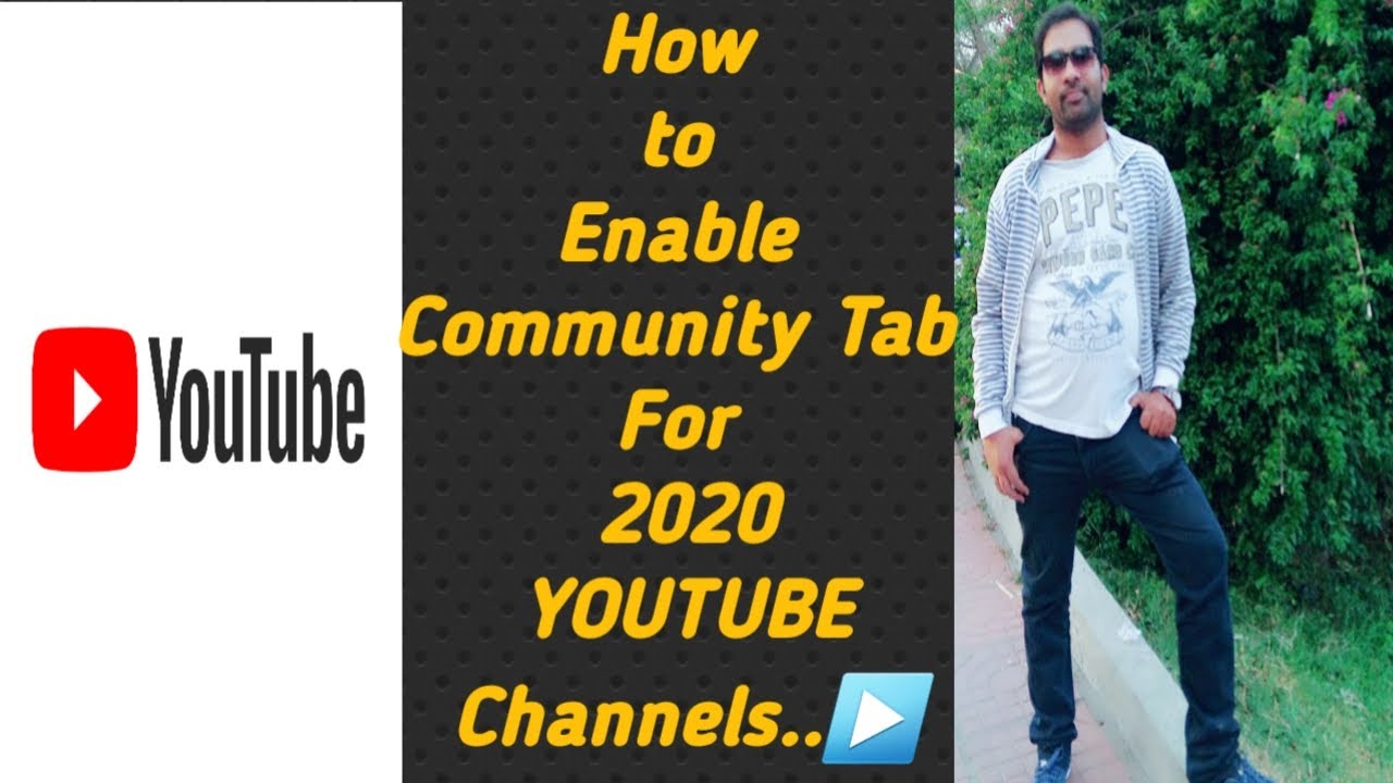 How To Enable & Use The "Community" Tab On Your YouTube Channel In 2020 ...