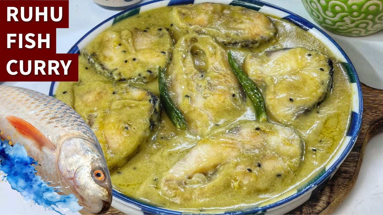 Ruhu fish curry recipe Bengali Style || Indian Fish curry recipe ...
