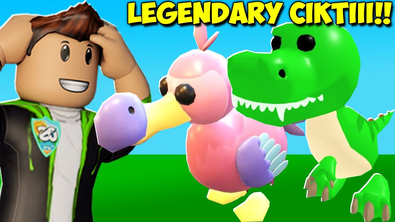 DİNOZOR PETLERİN HEPSİ ÇIKTI T-REX VE DODO PET / Roblox Adopt Me - YouTube