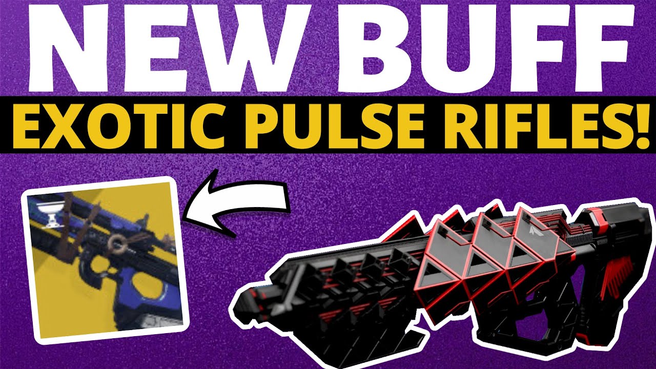 EXOTIC PULSE RIFLES ARE AWESOME! Get These NOW! New BIG Change ...