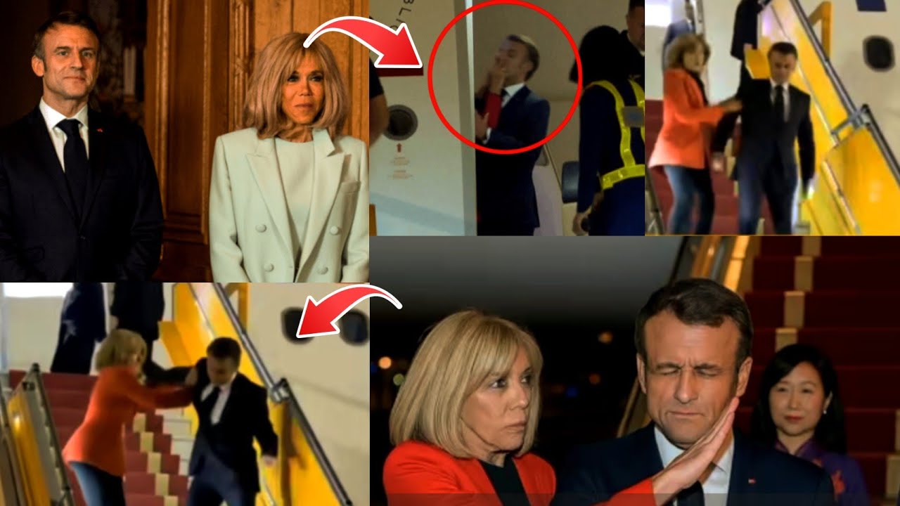 SHOCKING MOMENT: French First Lady Appears to SLAP President Macron ...