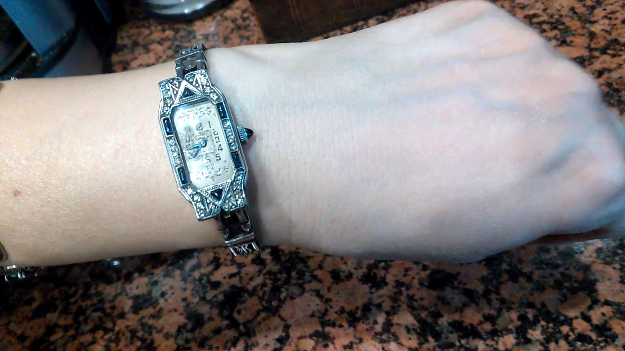 Watch -Chateau Cadillac.Vintage Art Deco Platinin Wilhelm Becker - YouTube