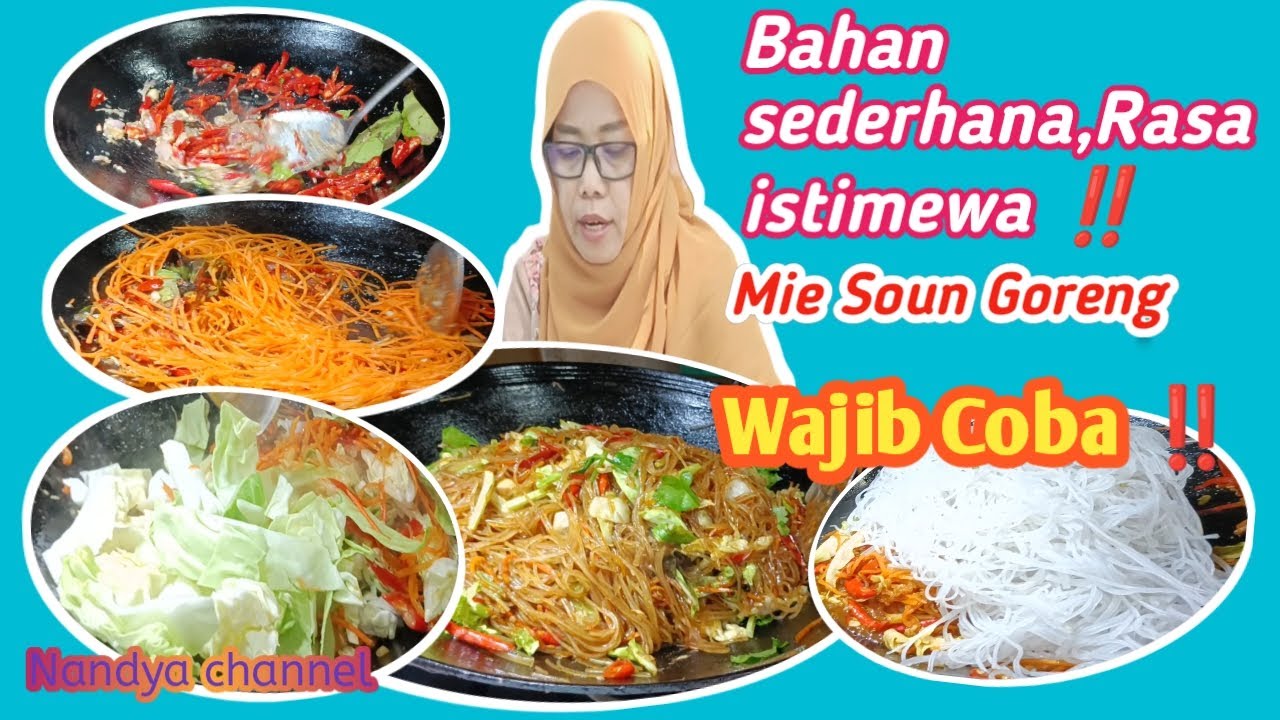 Aktivitas#||Cara membuat mie soun goreng mudah dan enak||bikin nagih‼ ...