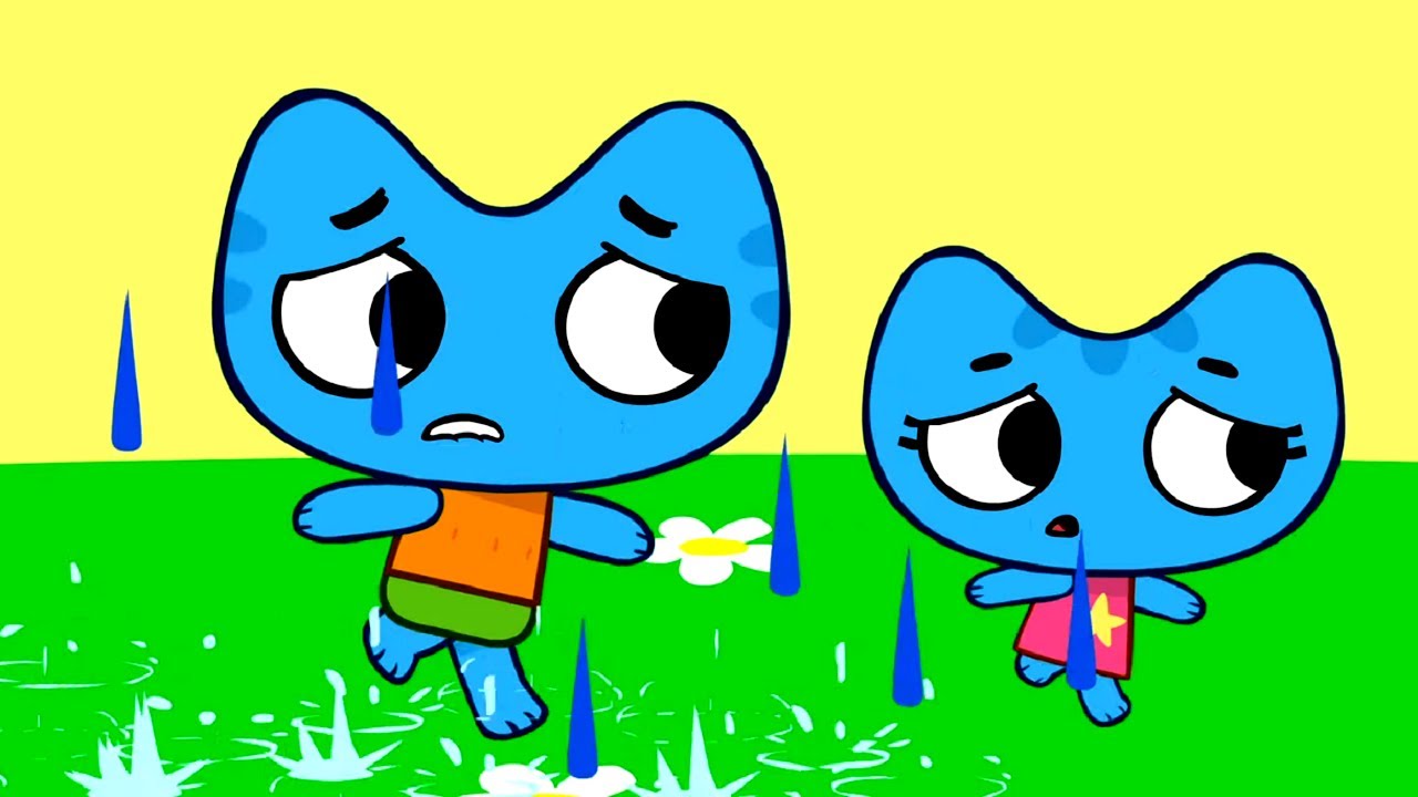 Rain Rain Go Away - Kit and Kate - Kids Songs 🎶 - YouTube