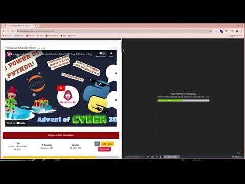 Advent of Cyber 2023 day 2 on Try Hack Me - YouTube