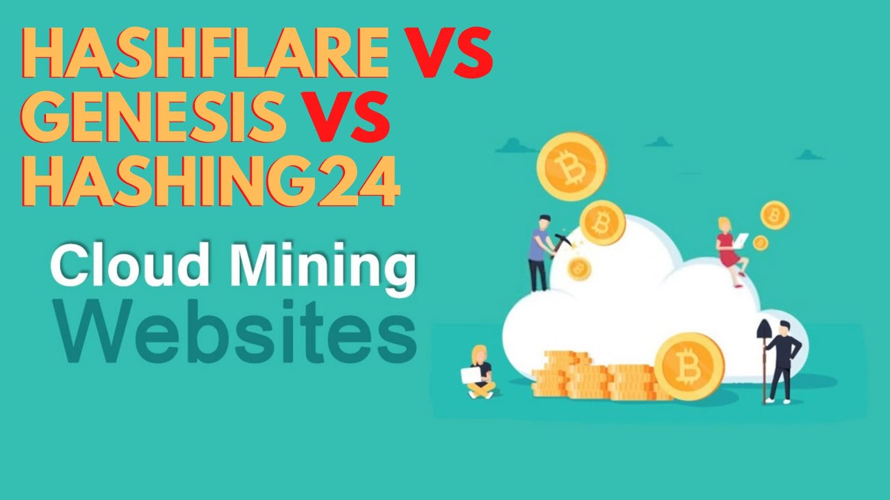 Which cloud mining website? Hashflare VS Genesis mining VS Hashing24 - YouTube