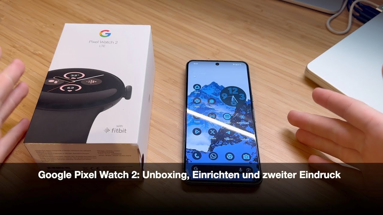 Google Pixel Watch 2: Unboxing, Einrichten und zweiter Eindruck - YouTube
